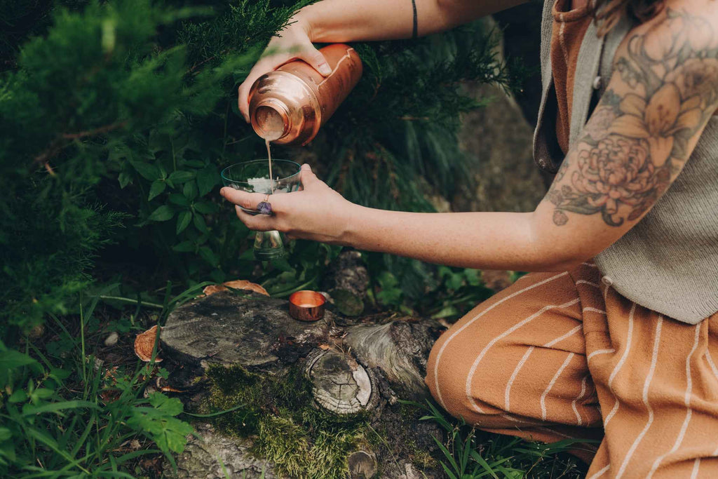 Copper Elixir Shaker – Botanical Lucidity